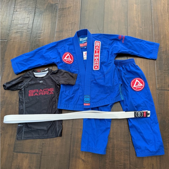 Gracie Barra | Other | Gracie Barra Blue Martial Arts Uniform Set ...